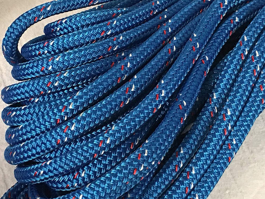 1/2" Yacht Braid/Double Braided Polyester Rope - Blue Ox Rope