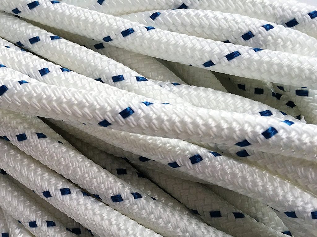 1/2" Yacht Braid/Double Braided Polyester Rope - Blue Ox Rope