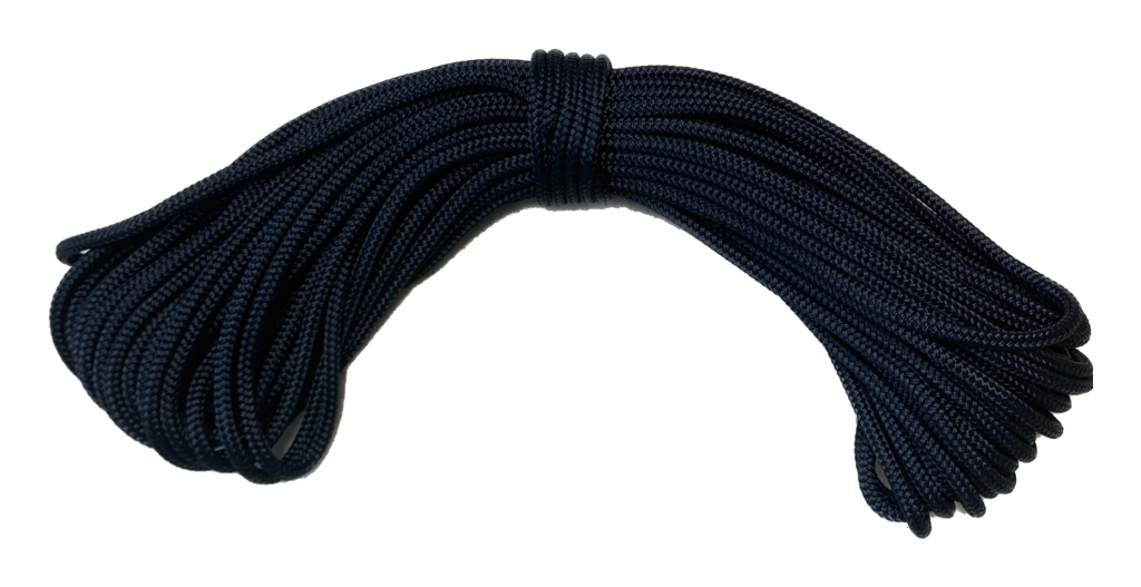 1/4" Yacht Braid Double Braided Polyester - Blue Ox Rope