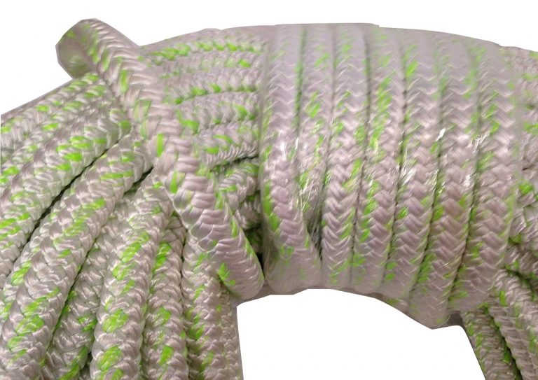 1" 12 carrier 24 strand Polyester Arborist Bull Rope - Blue Ox Rope