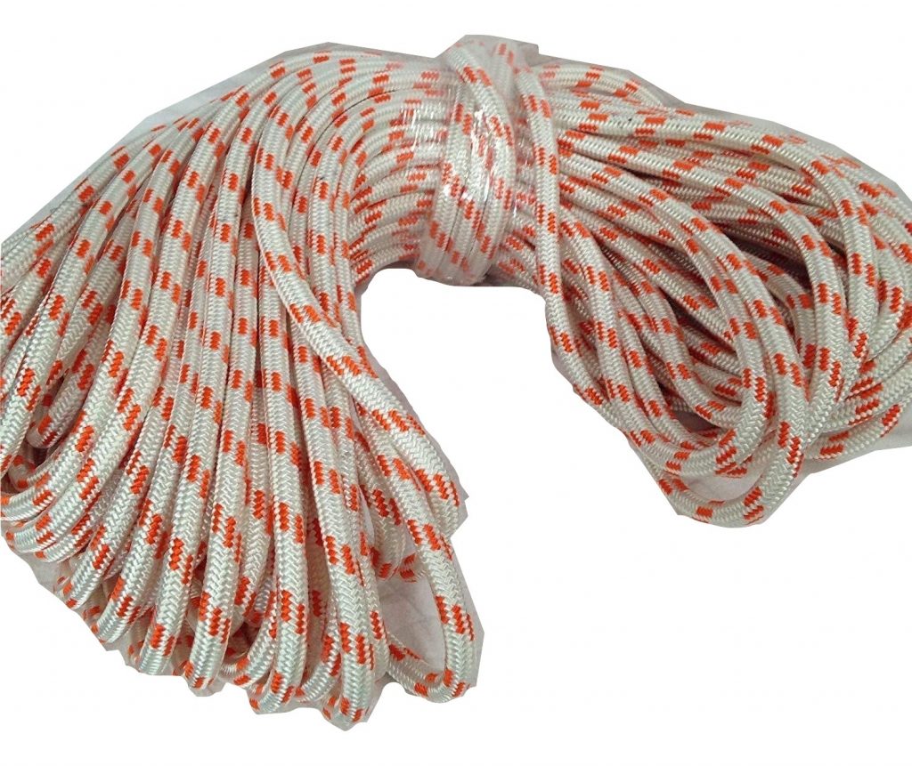 5/8” Double Braided Polyester Arborist Bull Rope - Blue Ox Rope