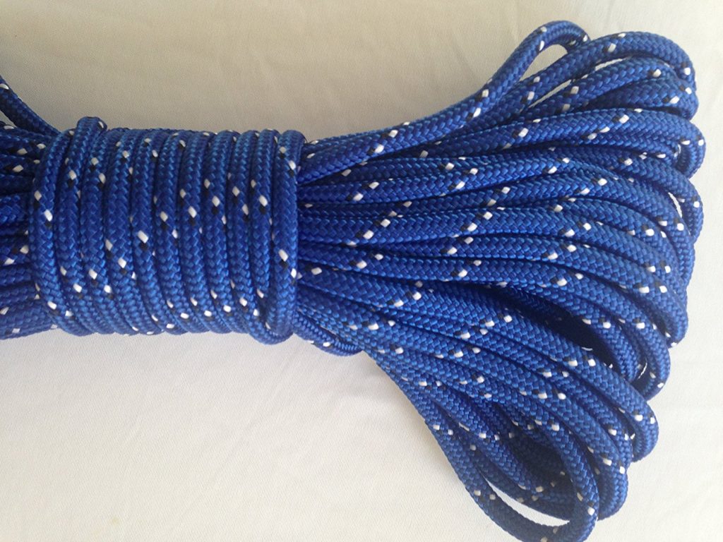 5/16" Double Braided Polyester Rope - Blue Ox Rope