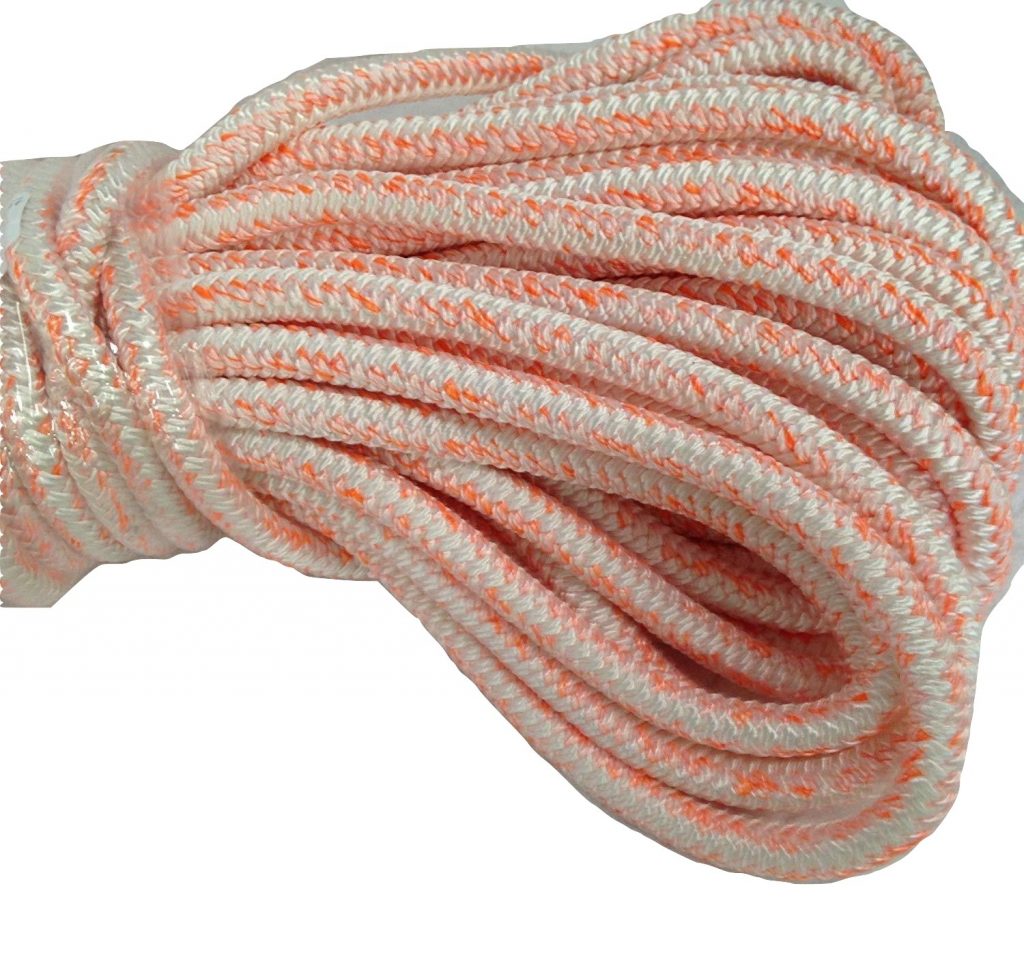 5/8" 12-carrier/24-strand Polyester Arborist Bull Rope - Blue Ox Rope