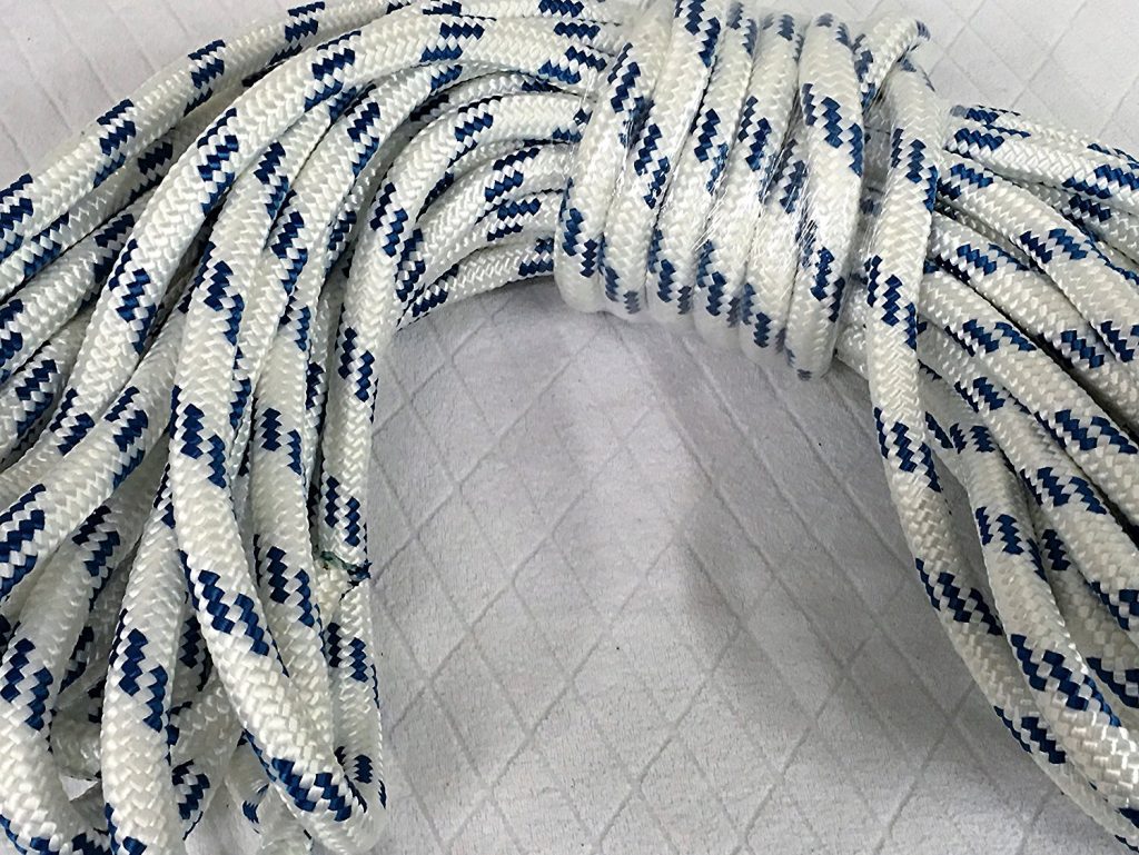 3/4” Double Braided Polyester Arborist Bull Rope - Blue Ox Rope