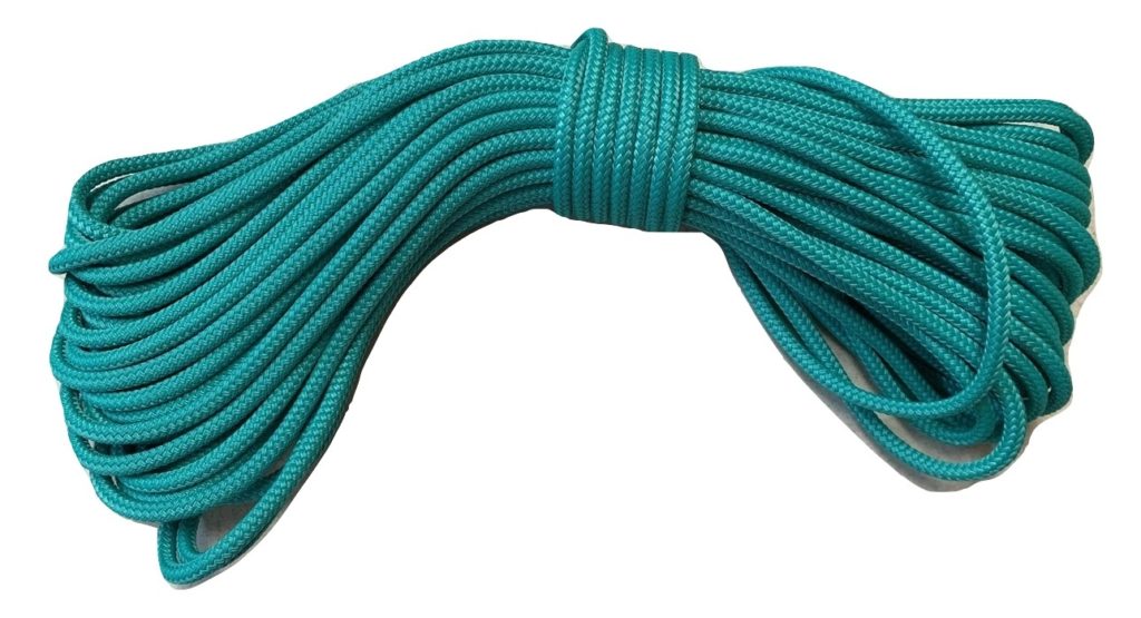 1/4" Yacht Braid Double Braided Polyester - Blue Ox Rope